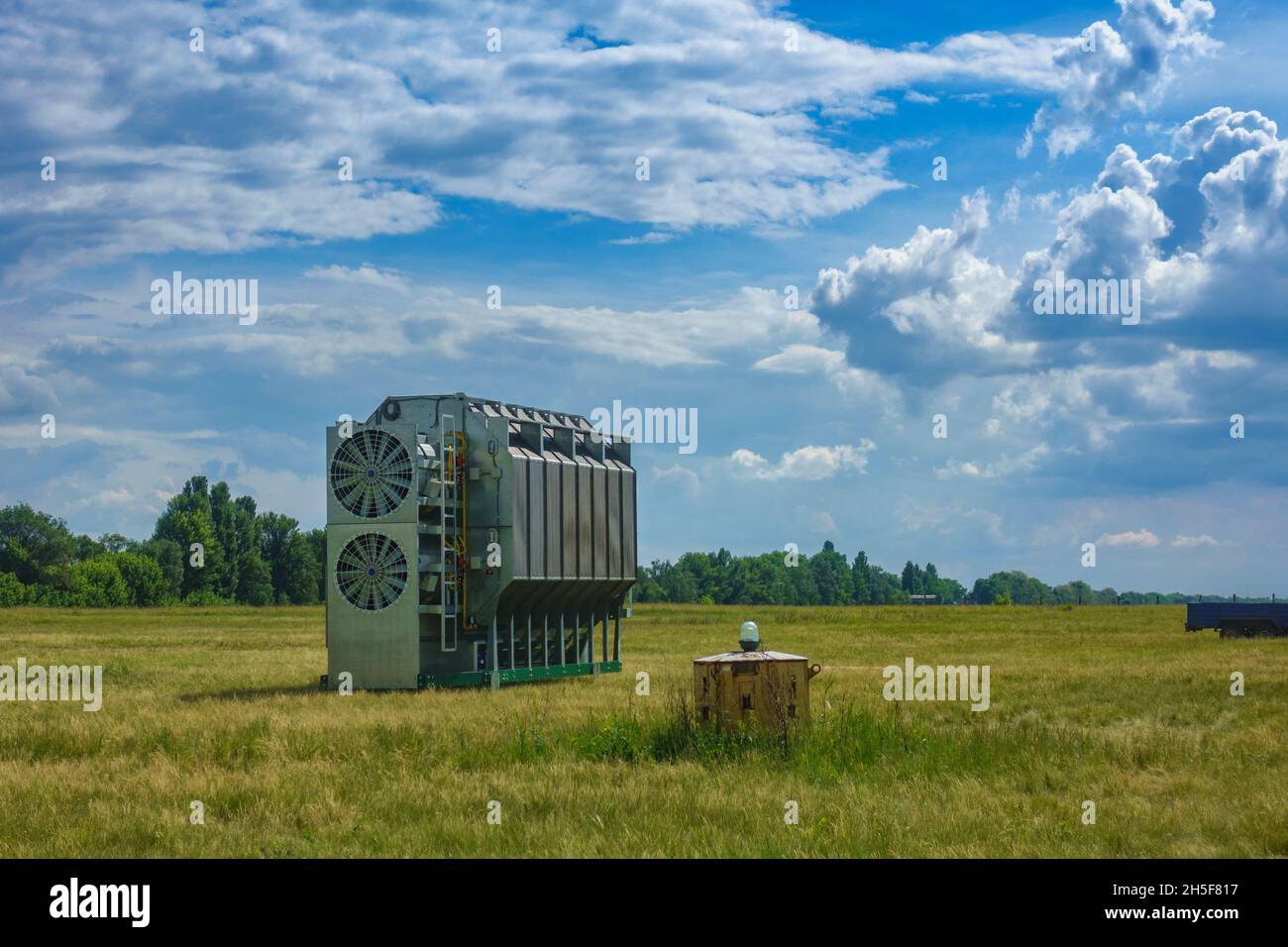 Industrial air cooling fans outside hi-res stock photography and images ...