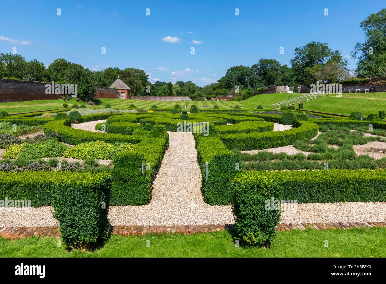 England, Hampshire, Basingstoke, Old Basing Village, Basing House, The ...