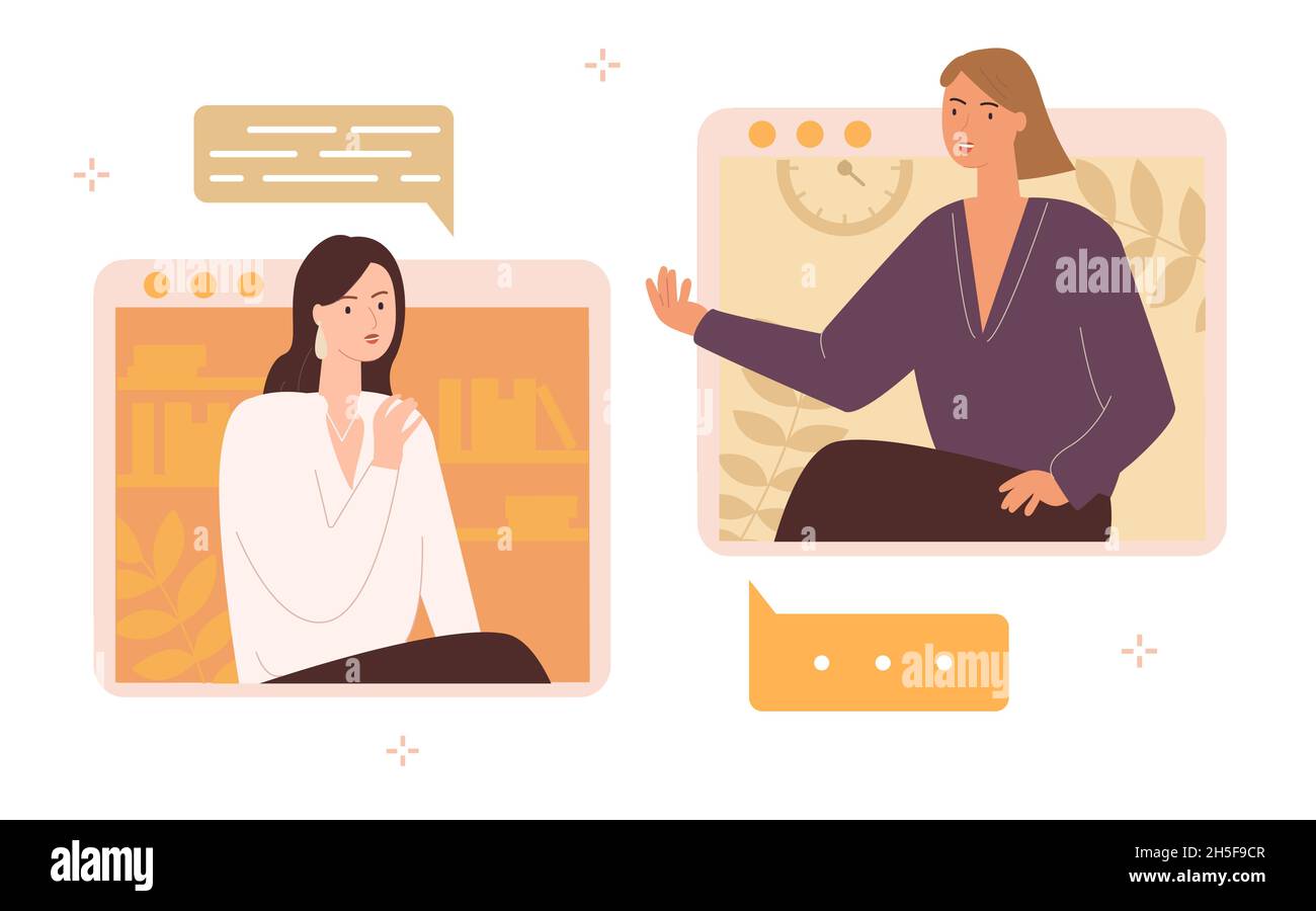 Concept of conversation Stock Vector Image & Art - Alamy