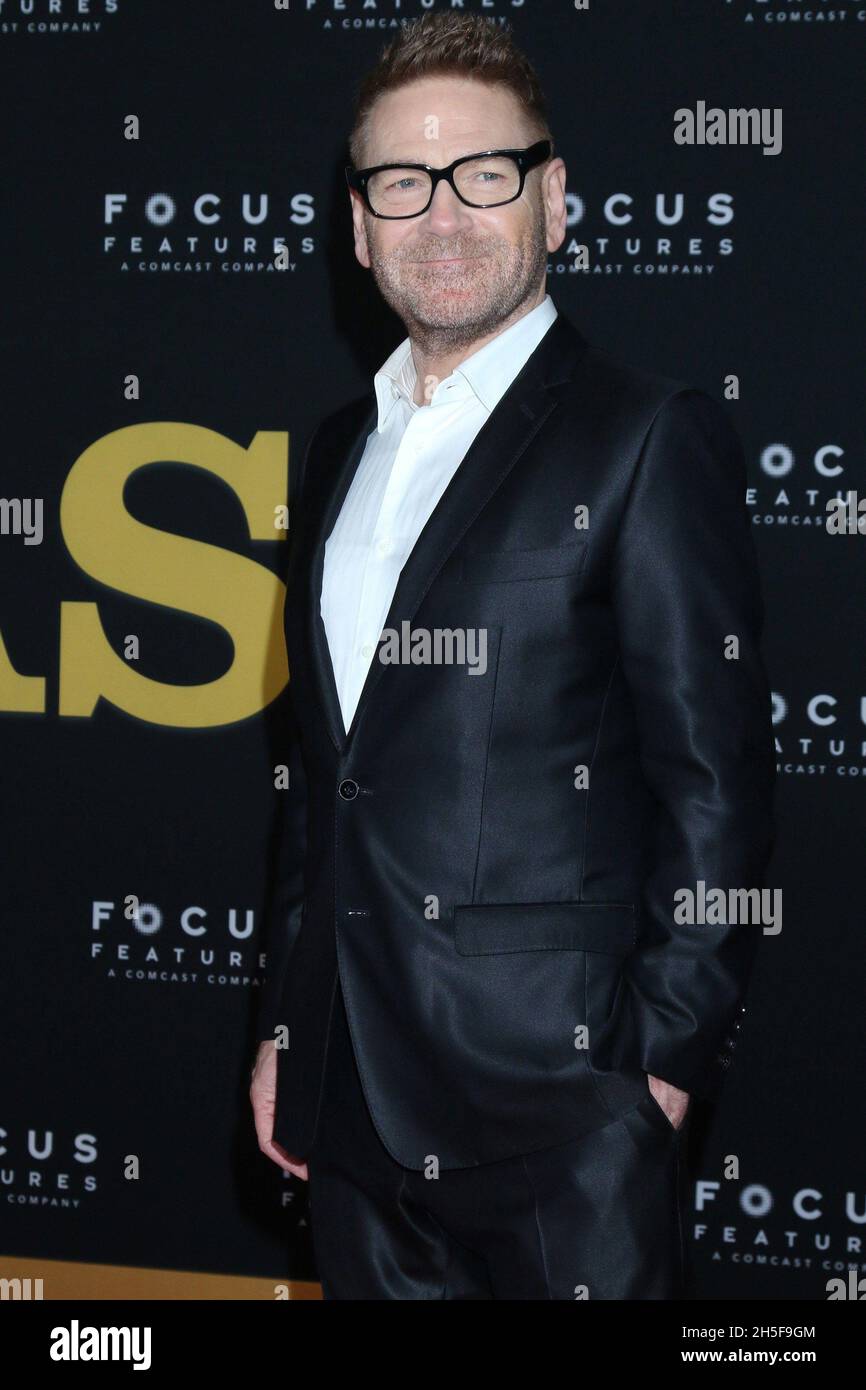 Los Angeles, CA. 8th Nov, 2021. Kenneth Branagh at arrivals for BELFAST ...