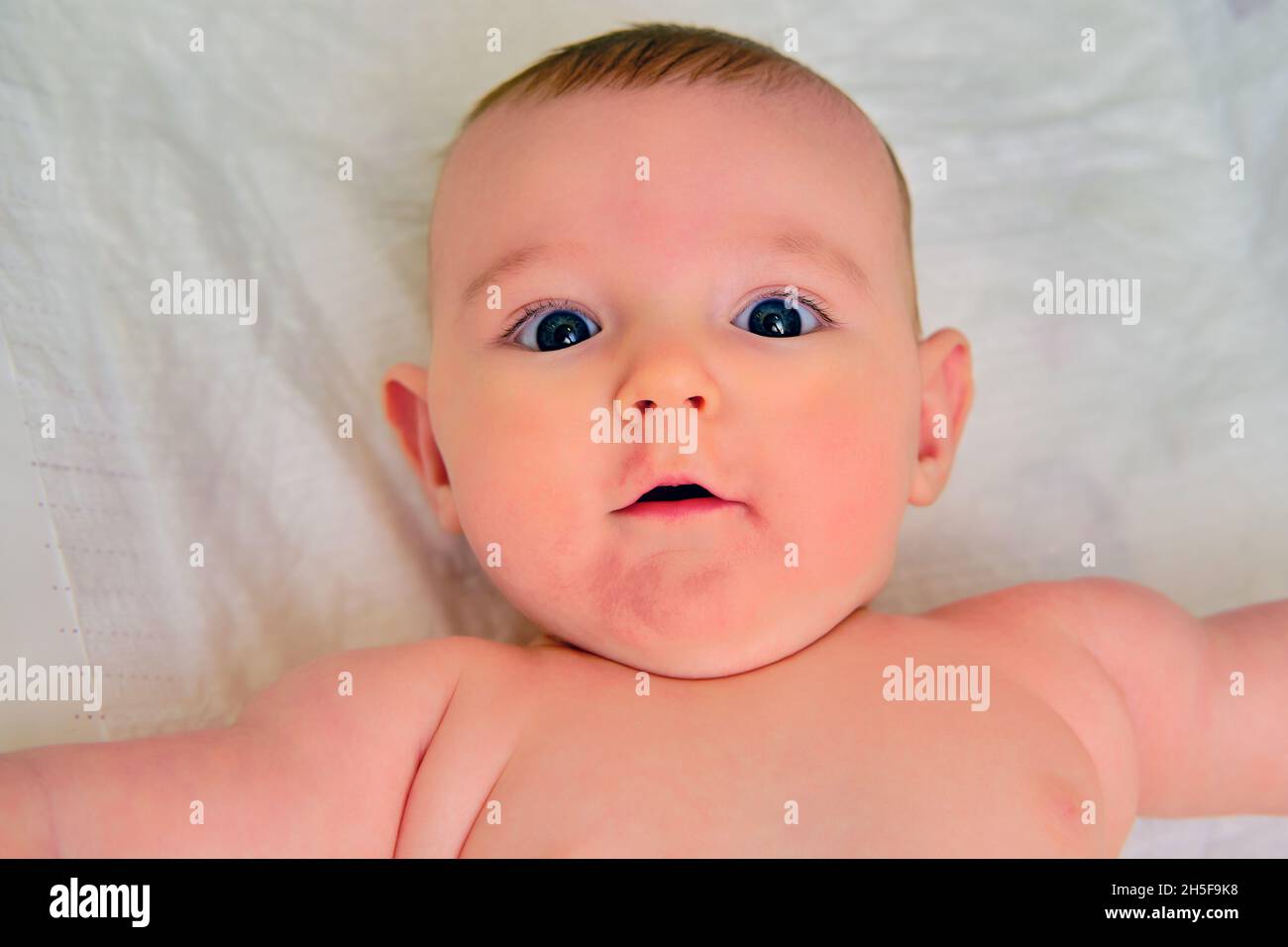 Baby Happy Surprised Face