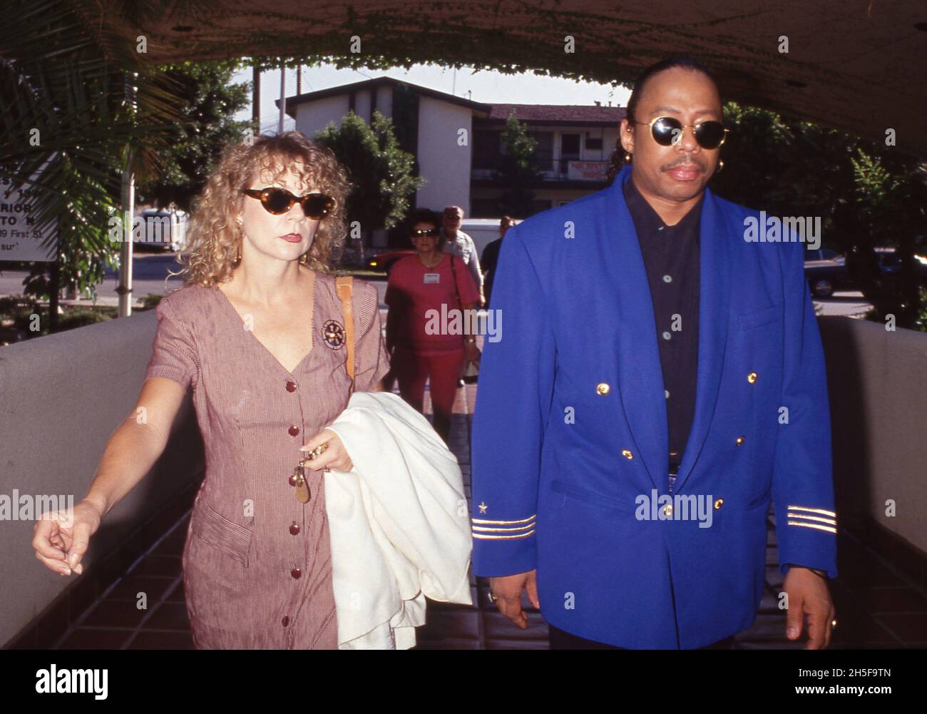 Rick James at the San Fernando Valley Courthouse, in San Fernando ...