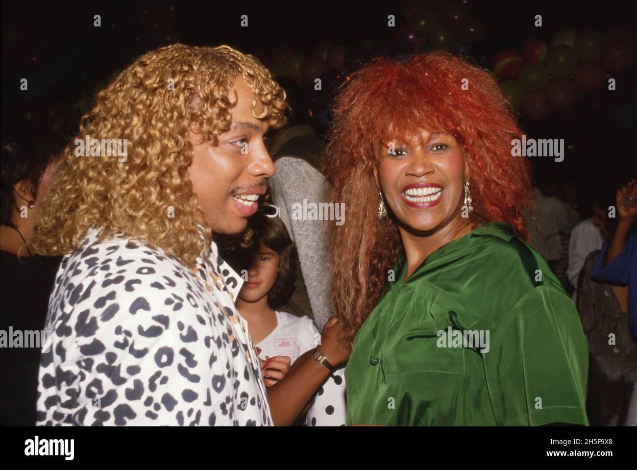 Rick James and Ruth Pointer Circa 1985 Credit: Ralph Dominguez ...