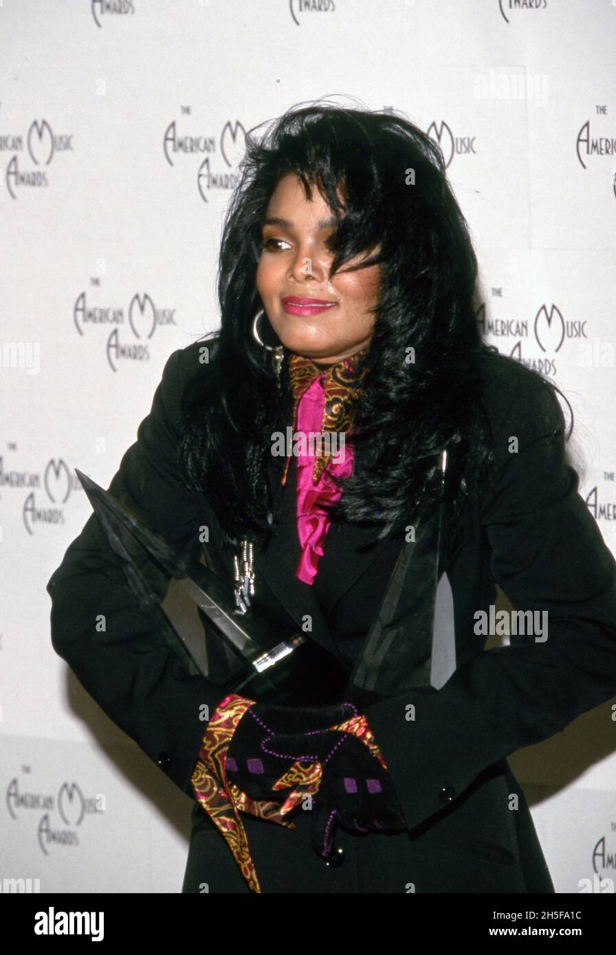 Janet Jackson at the 17th Annual American Music Awards on January 22 ...