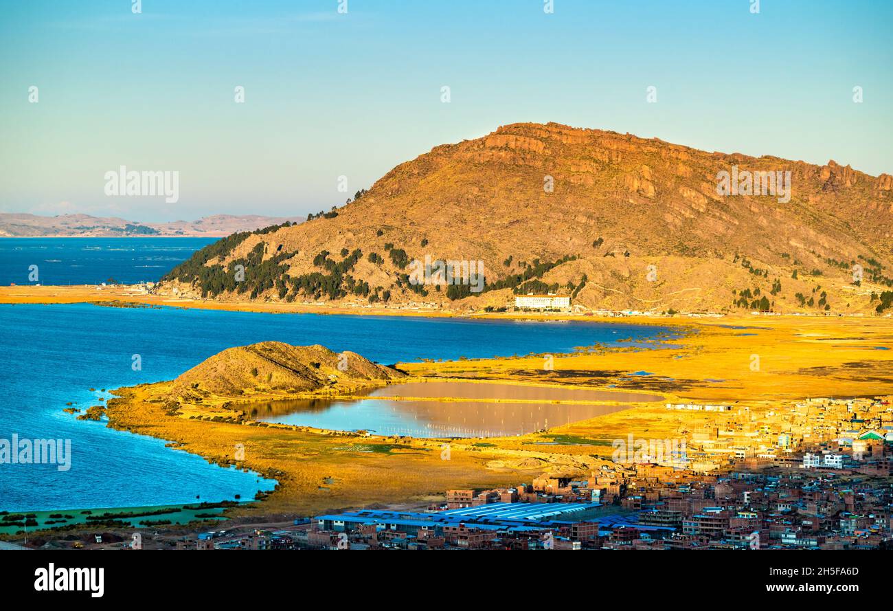 Titicaca landscape hi-res stock photography and images - Alamy