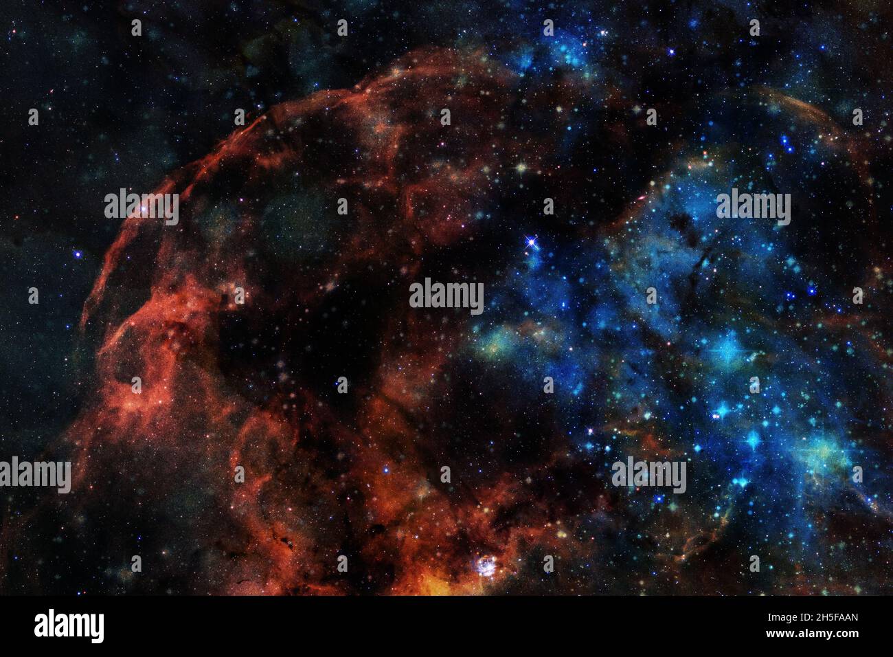 Cluster of stars. Starfield. Nebula. Elements of this image furnished ...