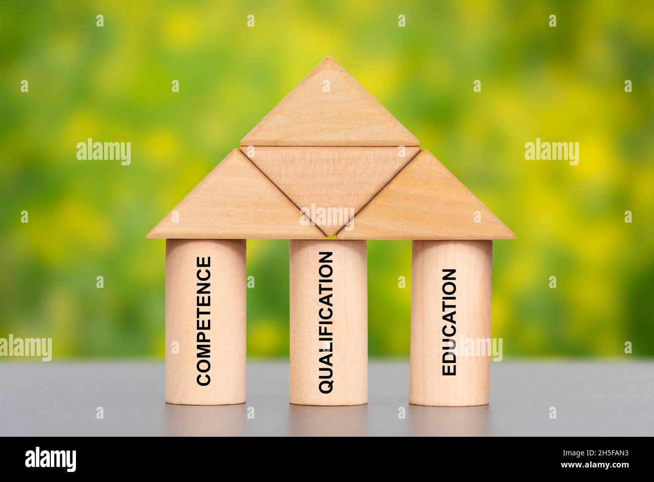competence, qualification and education Stock Photo - Alamy