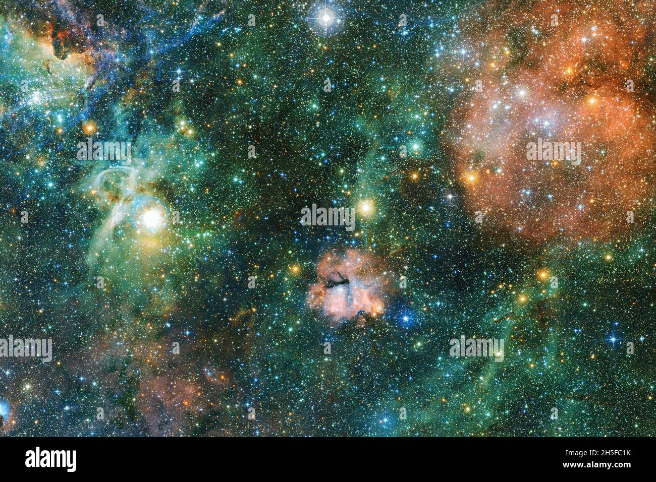 Deep space. Awesome science fiction render. Elements of this image ...