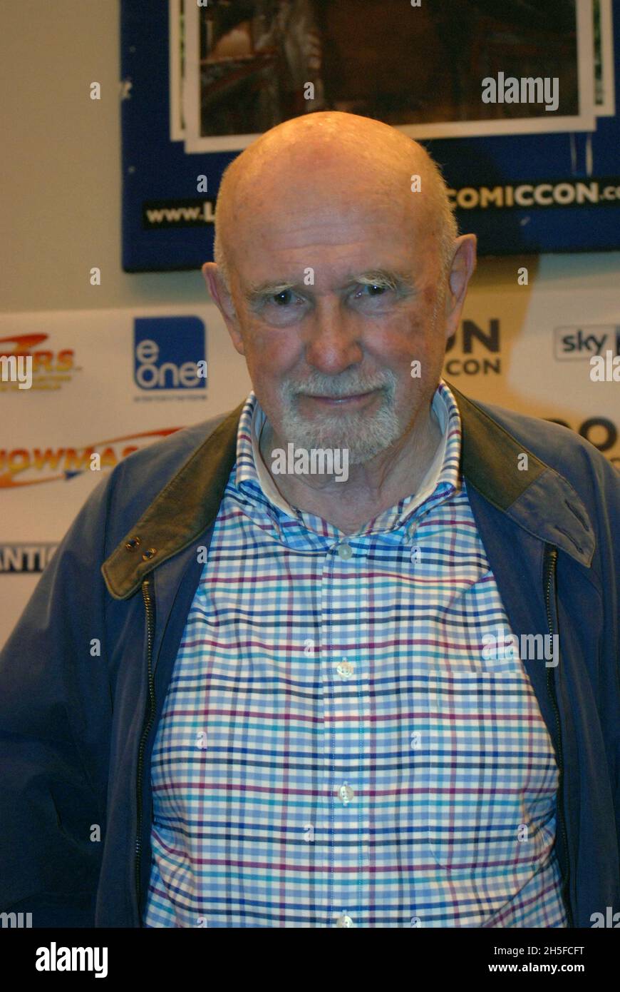 Portrait of Welsh TV, stage and film actor David Garfield, known for ...