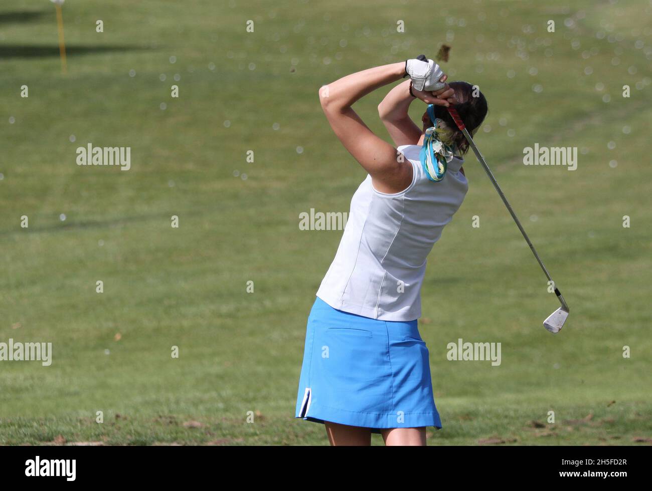 Lady on swing girl hi-res stock photography and images - Alamy