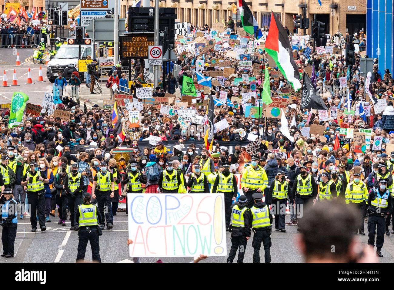 Fridays for Future climate protest march during UN Climate Conference ...