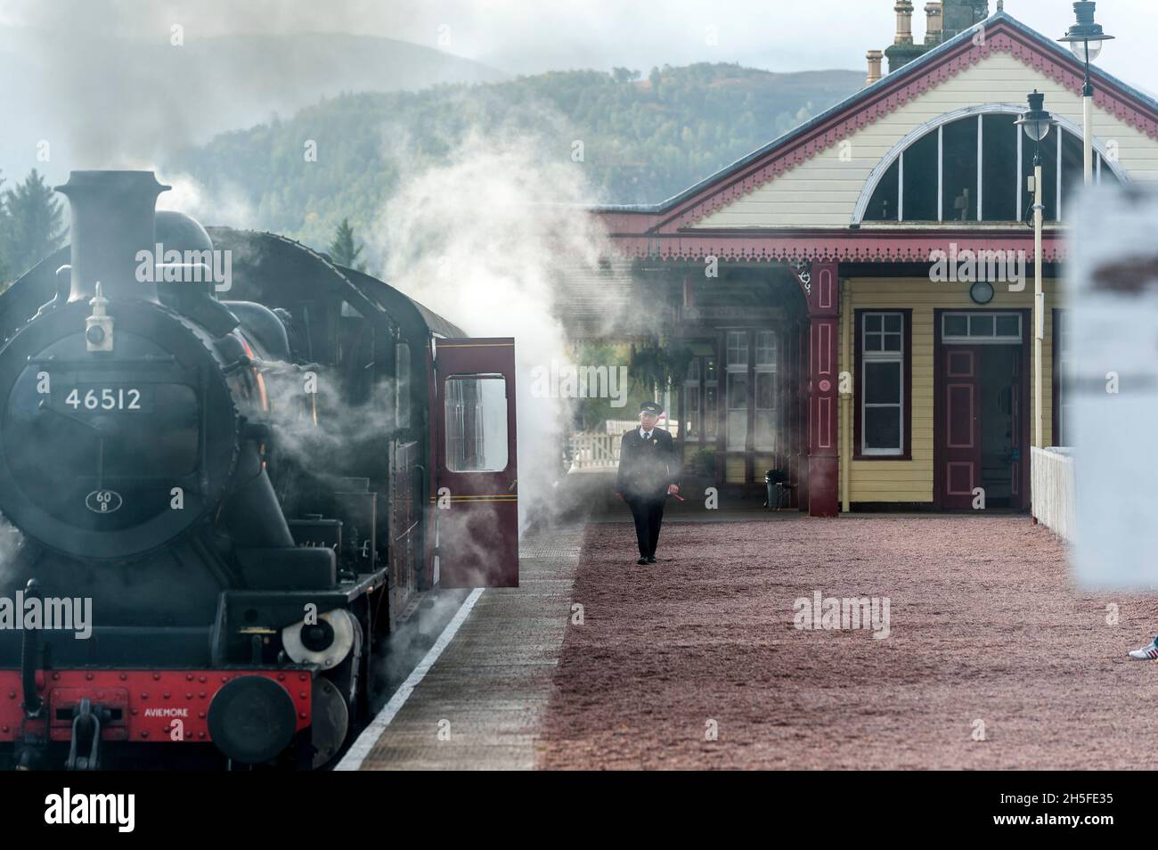 Scotland . . The Strathspey Steam Railway is a major attraction in the ...