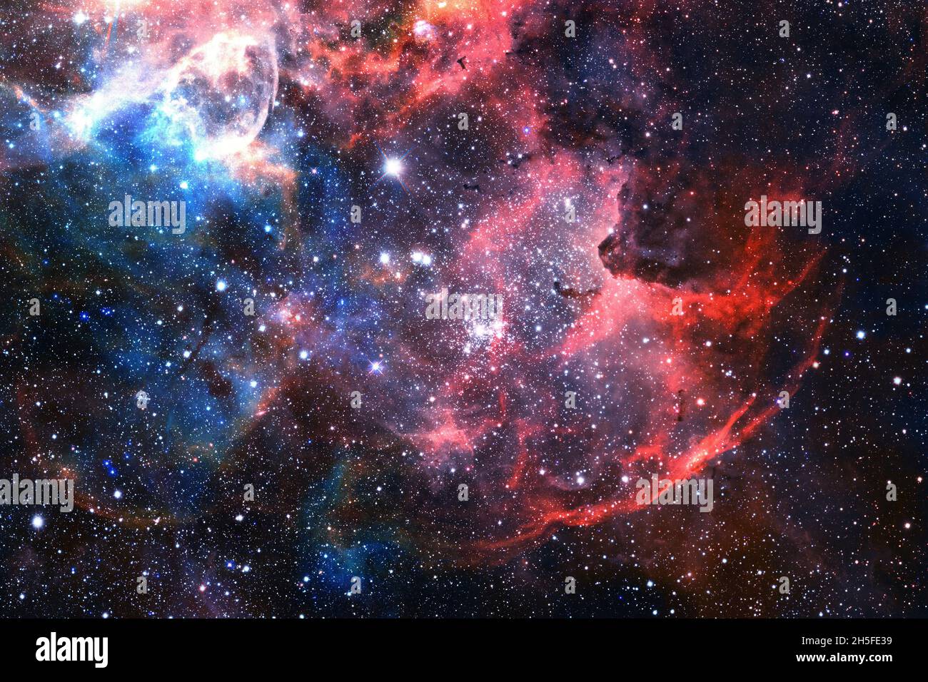 Deep space. Awesome science fiction render. Elements of this image ...