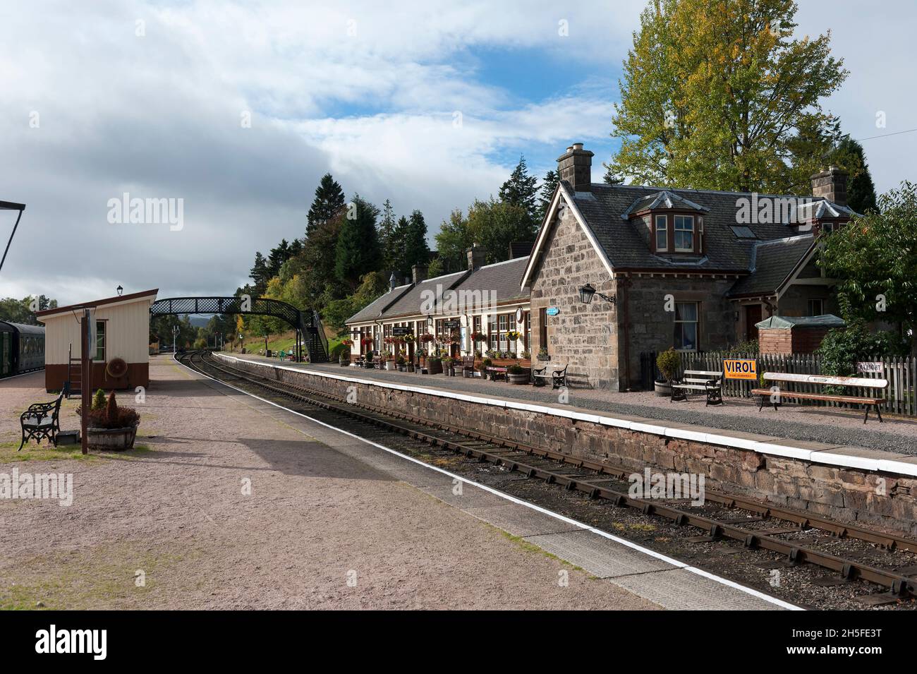 Scotland . . The Strathspey Steam Railway is a major attraction in the ...