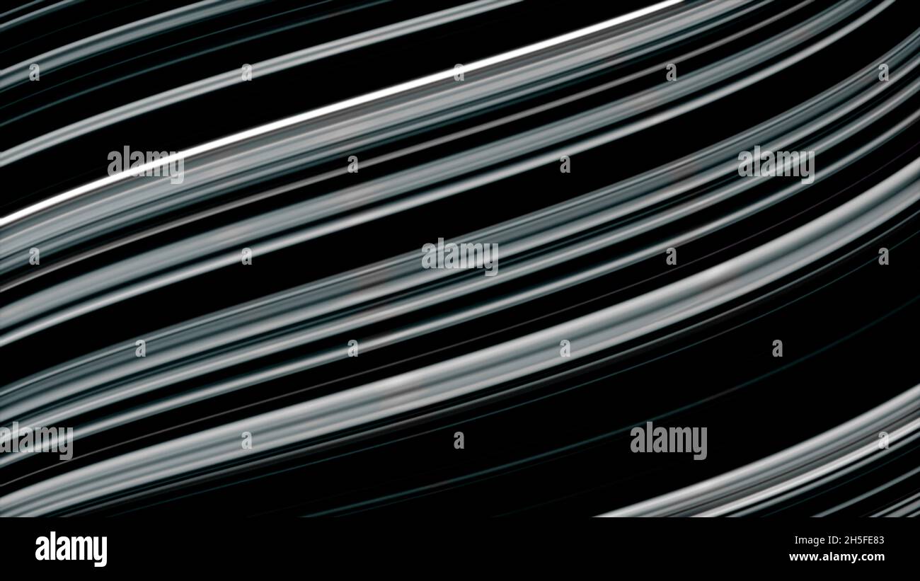 Beautiful light beams bending and shining during movement, seamless ...