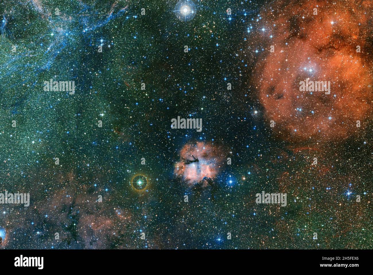Cluster of stars. Starfield. Nebula. Elements of this image furnished ...