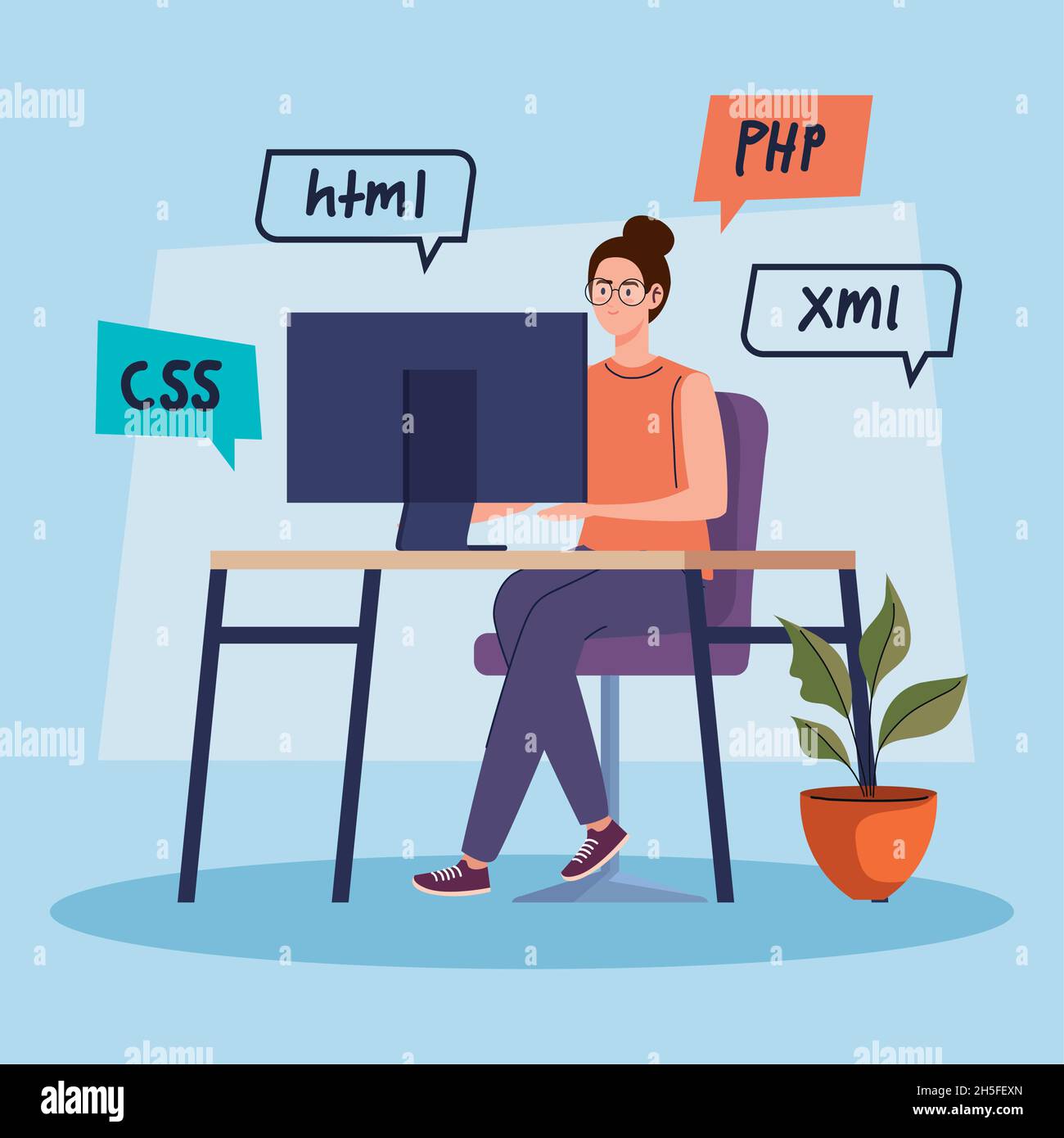 Developer portable Stock Vector Images - Alamy