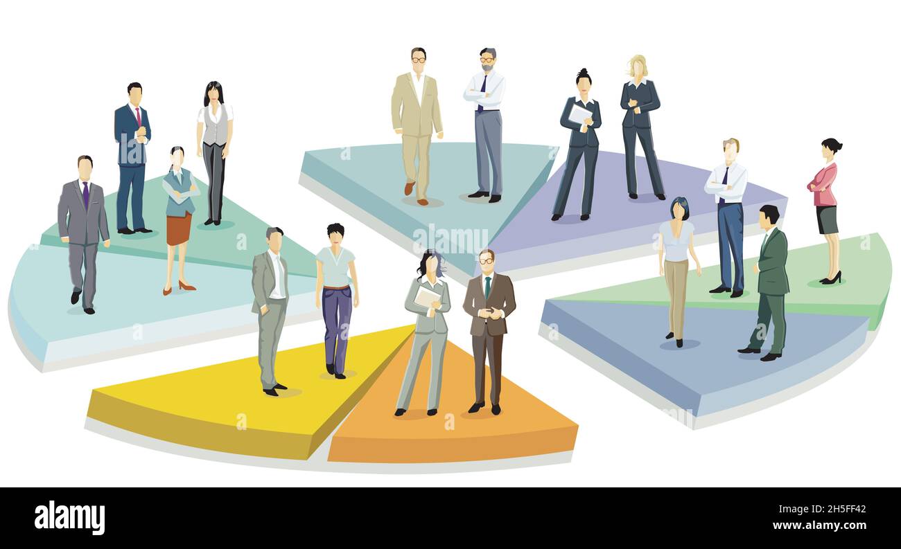 Working business team Stock Vector Images - Alamy