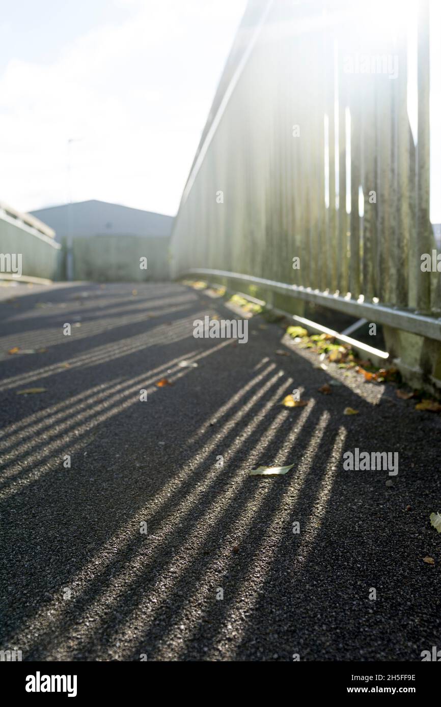 Footbridge background hi-res stock photography and images - Alamy