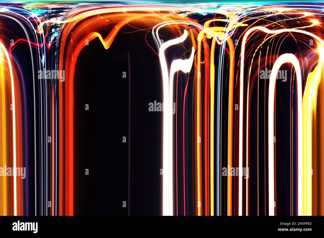 RAINBOW LUST: Rainbow colors of the spectrum drip and stream over a ...