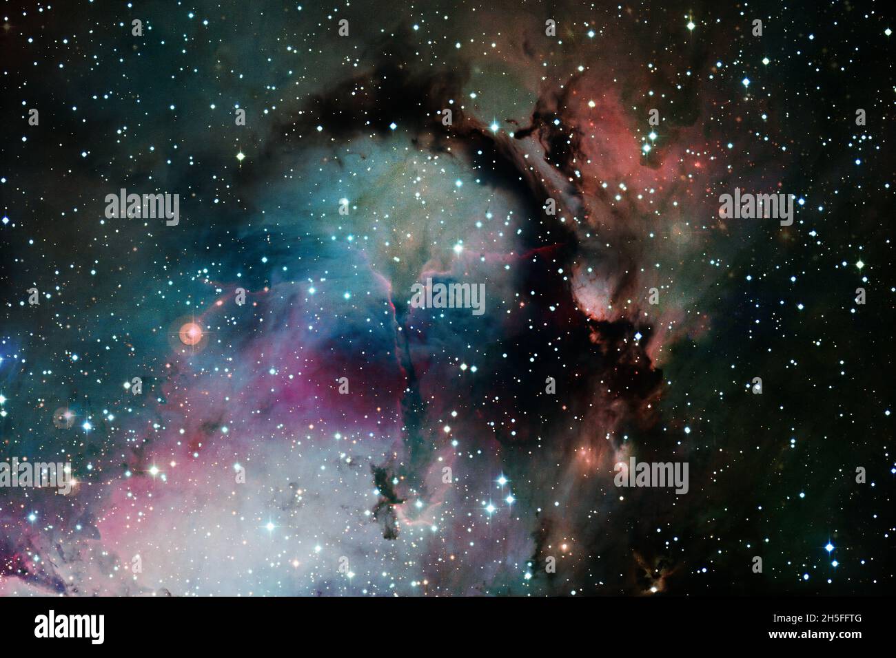 Cluster of stars. Starfield. Nebula. Elements of this image furnished ...