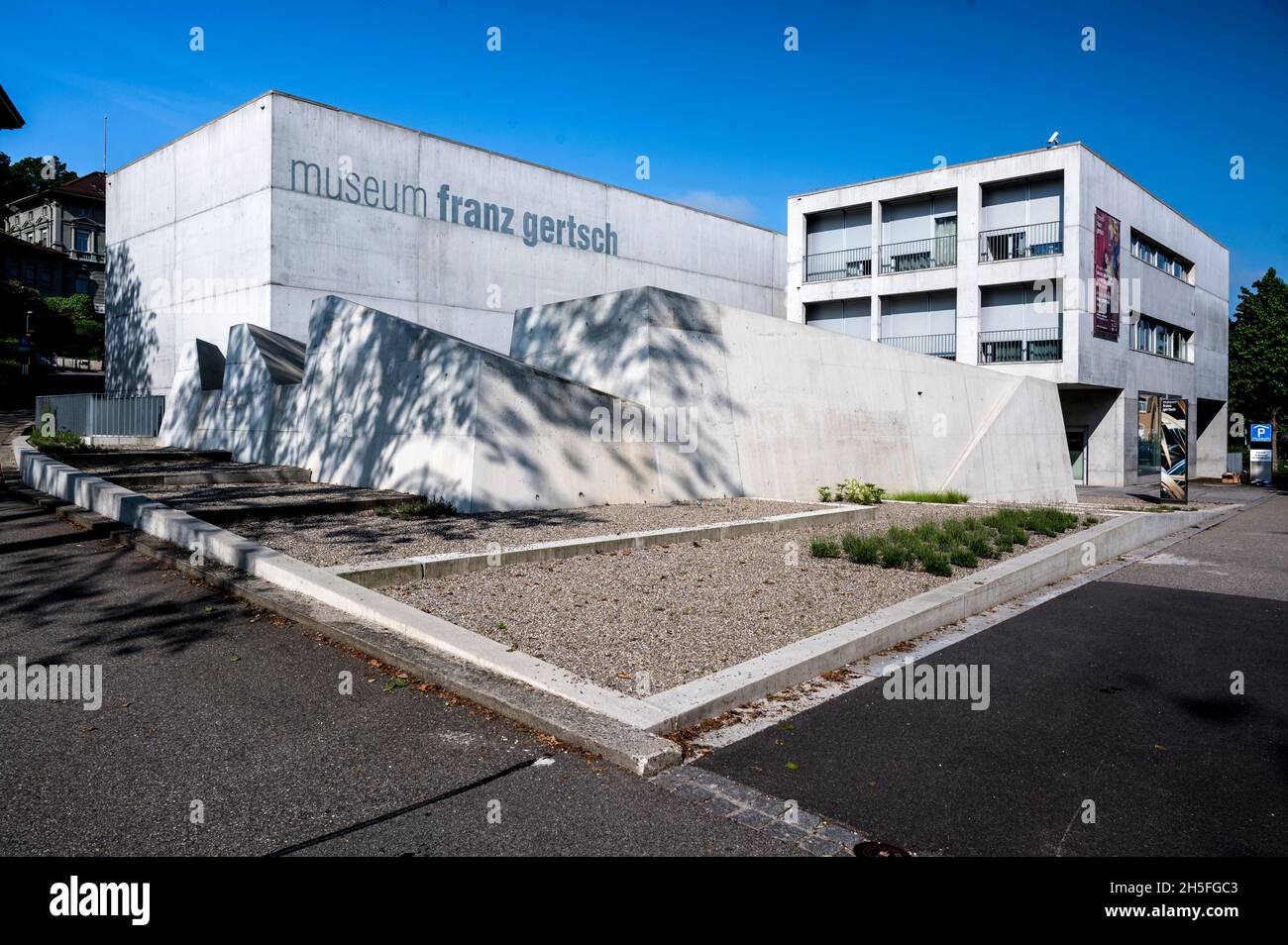 Das Museum Franz Gertsch in Burgdorf am 10.06.2016. *** Local Caption *** Concrete, Burgdorf ...
