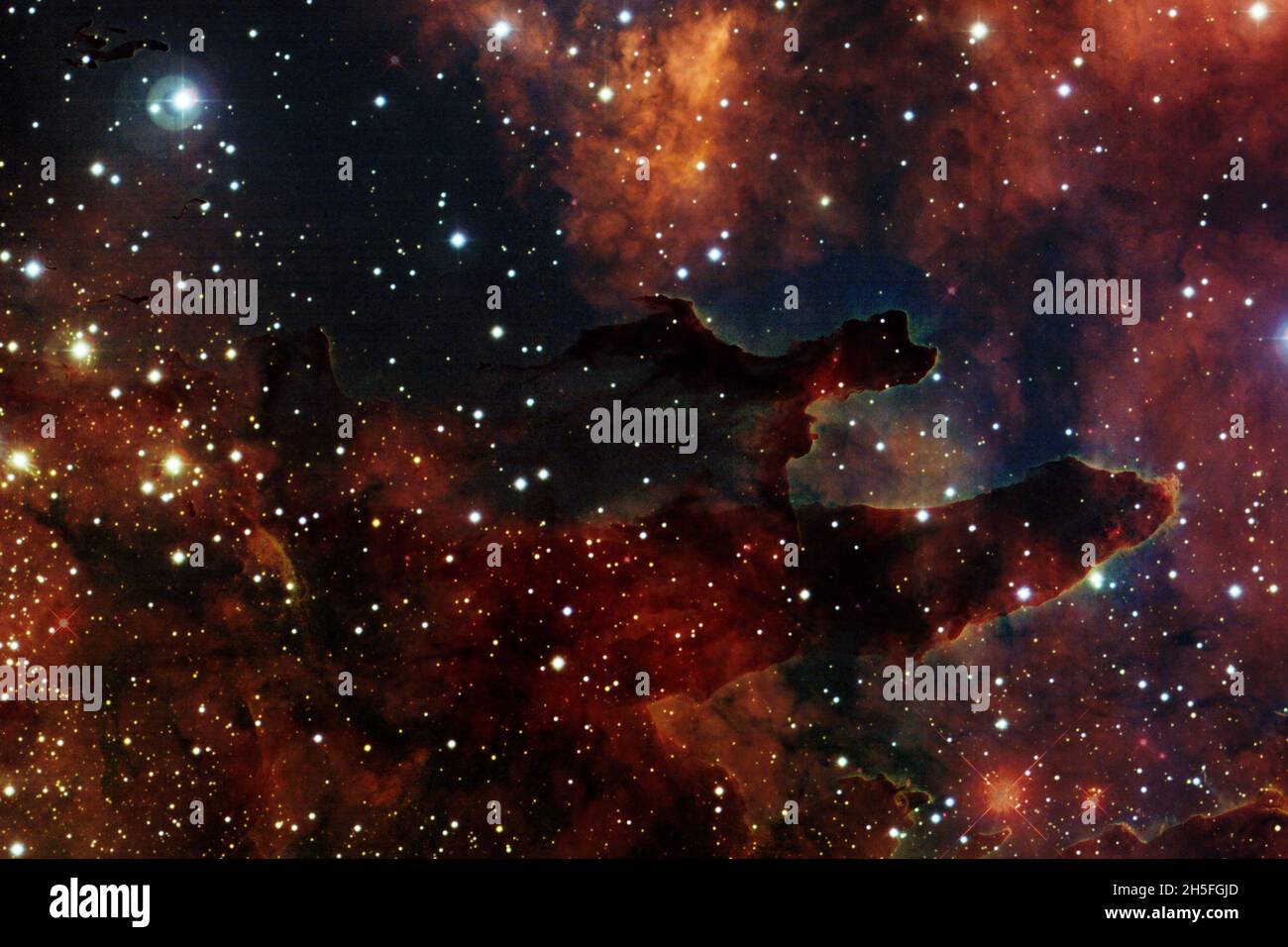 Deep space. Awesome science fiction render. Elements of this image ...