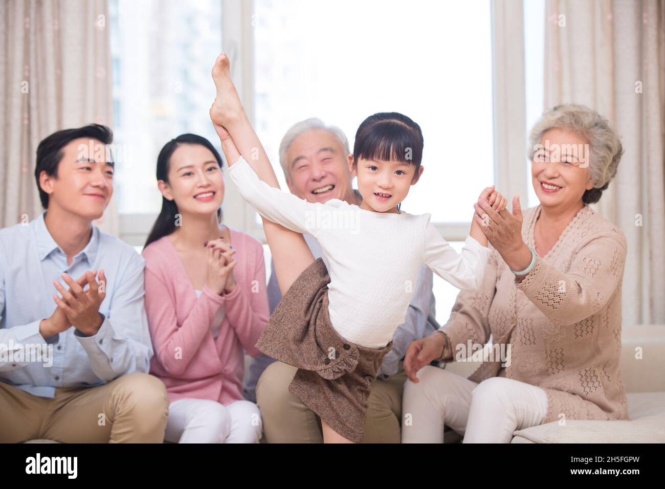 A happy and loving family Stock Photo - Alamy
