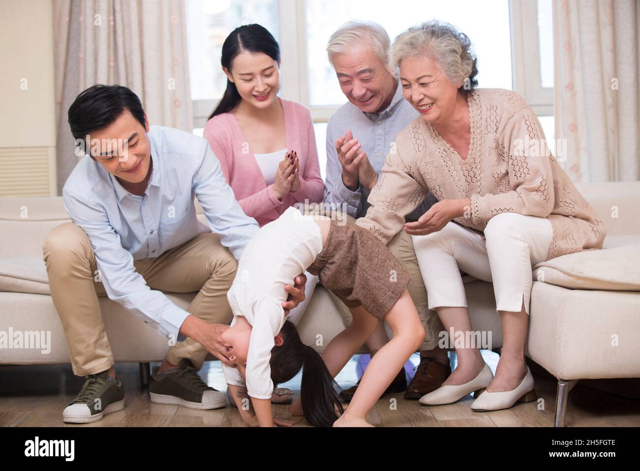 A happy and loving family Stock Photo - Alamy