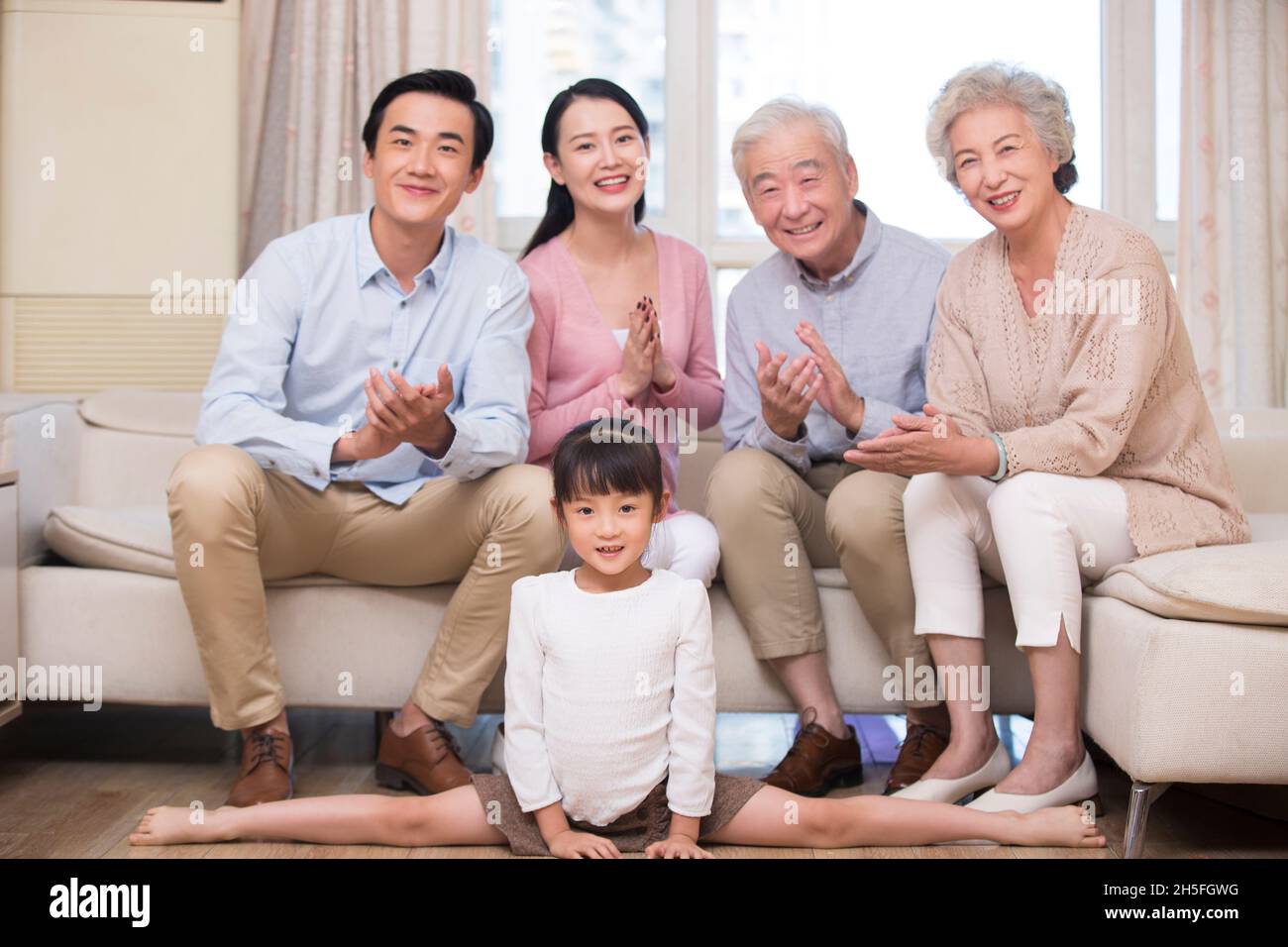 A happy and loving family Stock Photo - Alamy