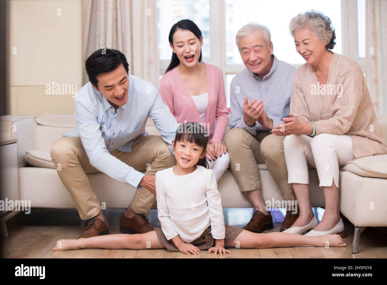 A happy and loving family Stock Photo - Alamy