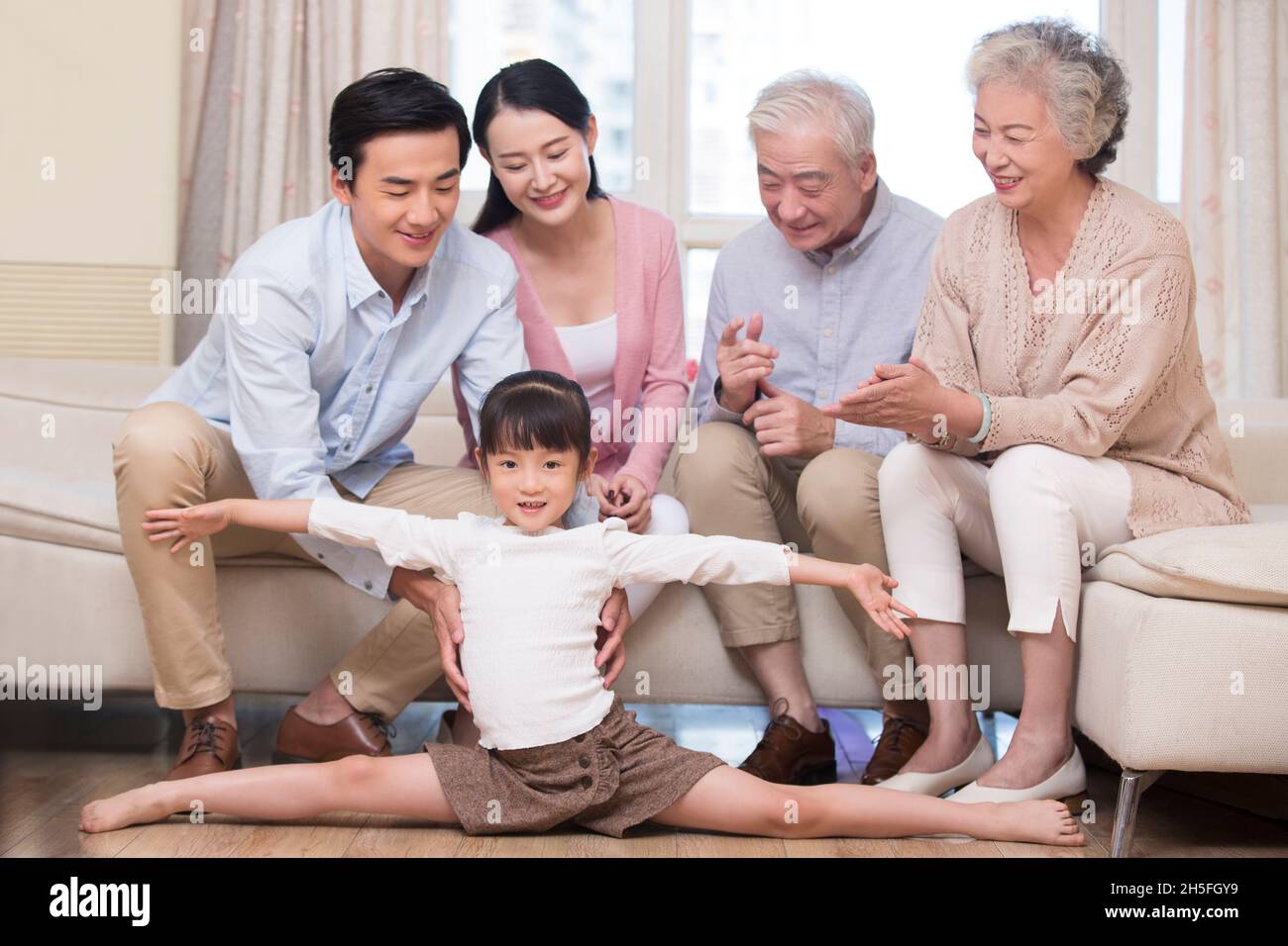 A happy and loving family Stock Photo - Alamy