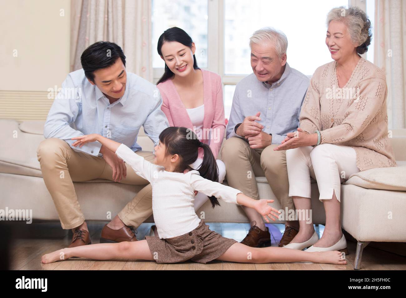 A happy and loving family Stock Photo - Alamy
