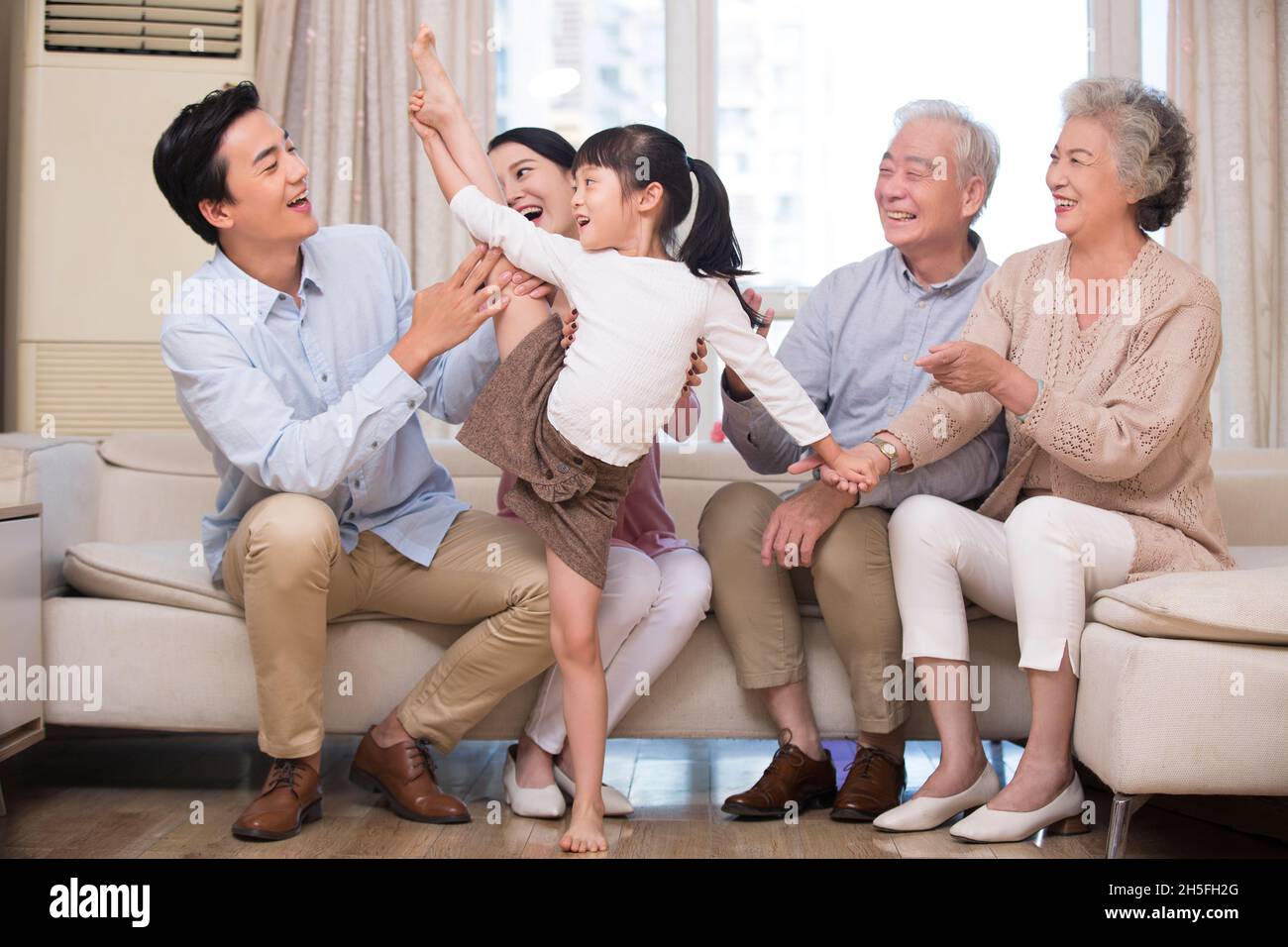 A happy and loving family Stock Photo - Alamy