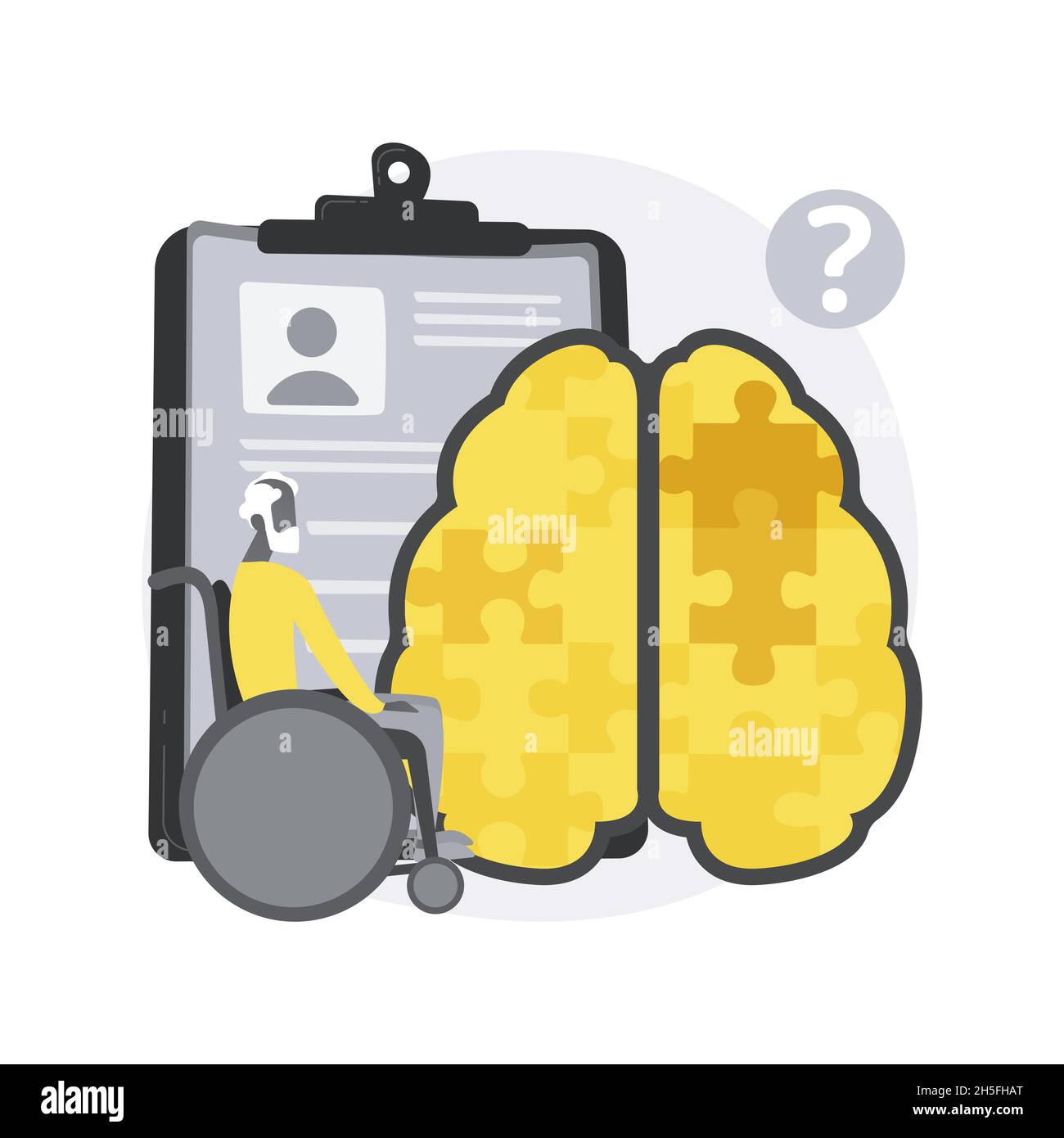 Alzheimer disease cartoon Stock Vector Images - Alamy