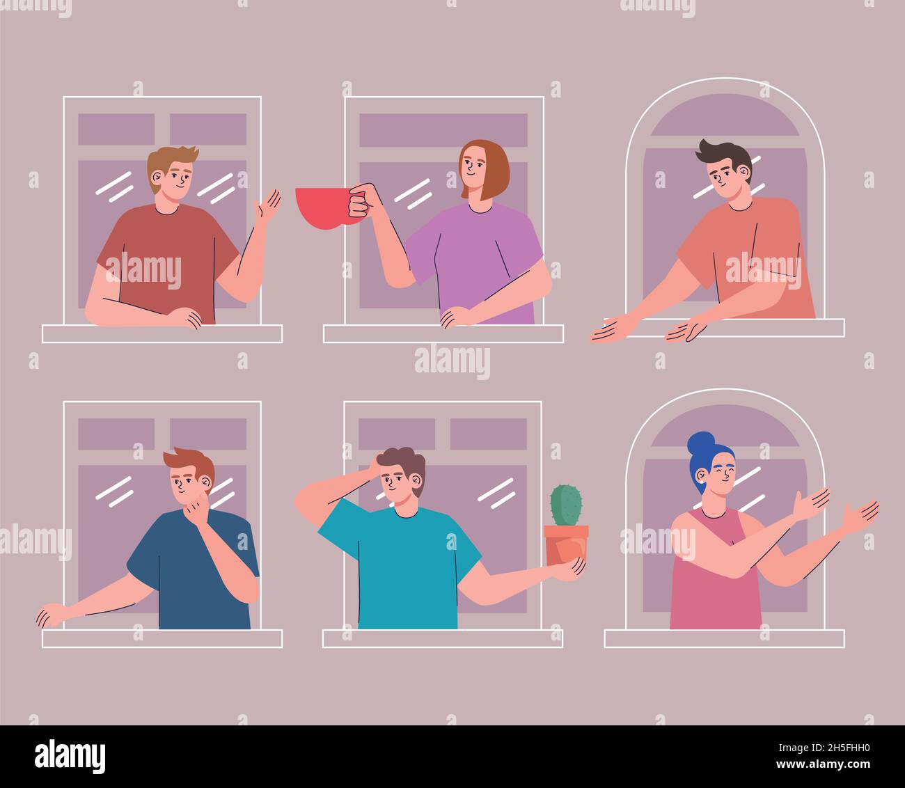 People Sharing Things