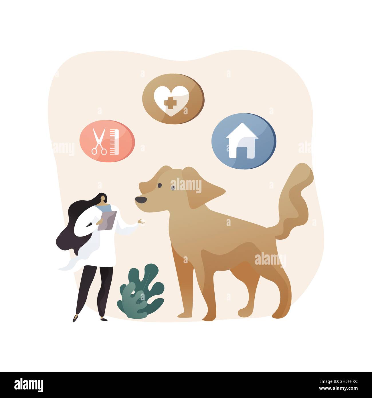 Pet services abstract concept vector illustration Stock Vector Image ... Pet services abstract concept vector illustration Stock Vector Image ...
