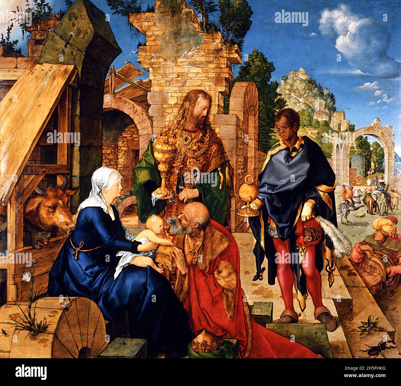 Adoration of the kings of durer hi-res stock photography and images - Alamy