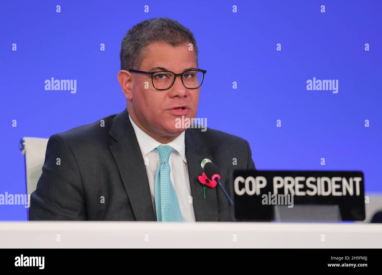Cop president alok sharma hi-res stock photography and images - Alamy