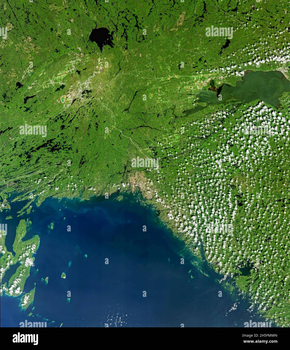 Sudbury Basin Crater