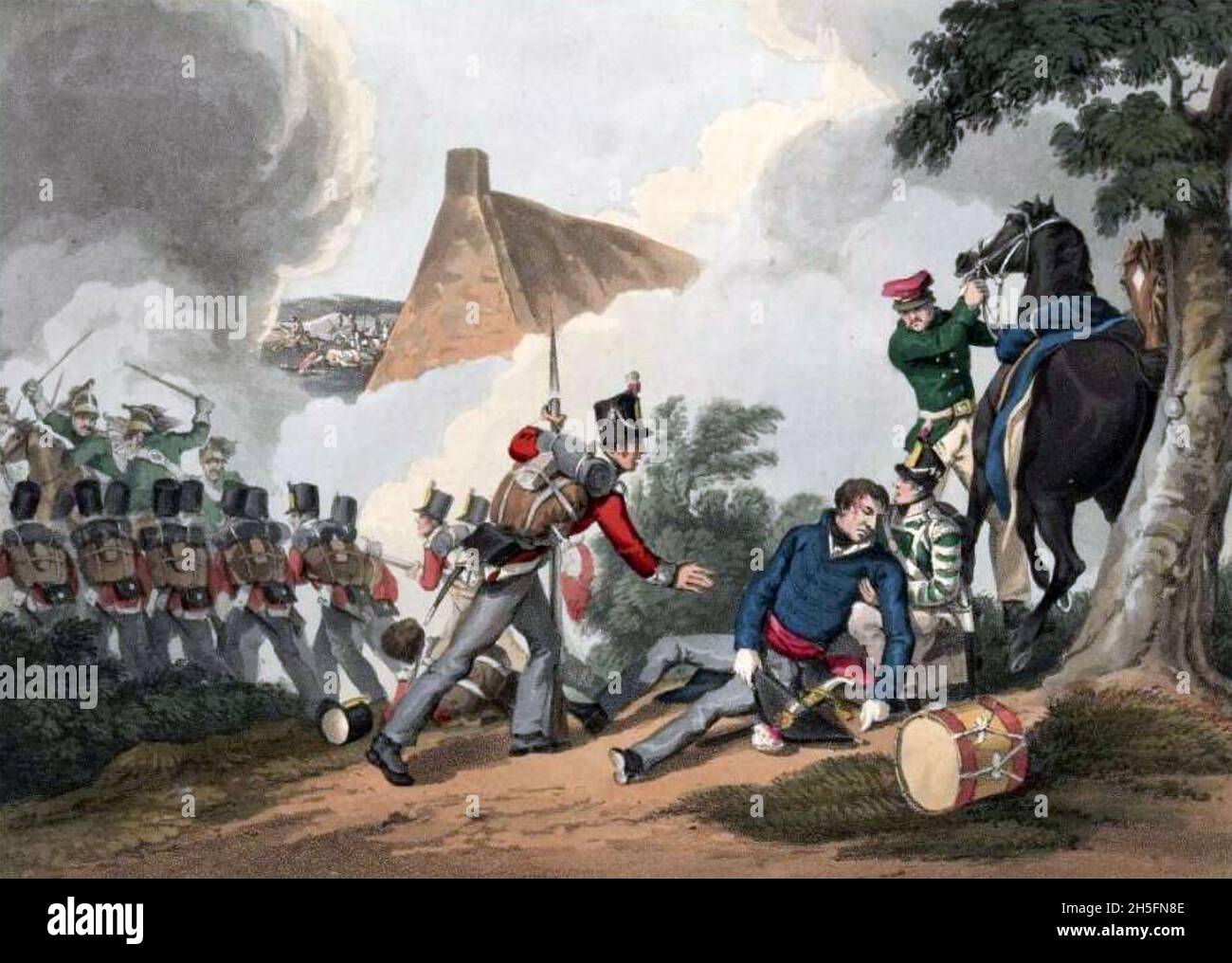 THOMAS PICTON (1758-1815) Welsh officer in the British Army who died at ...