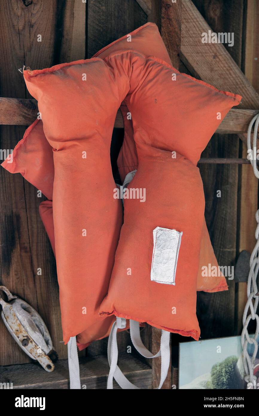 Personal floatation devices pfds hi-res stock photography and images ...