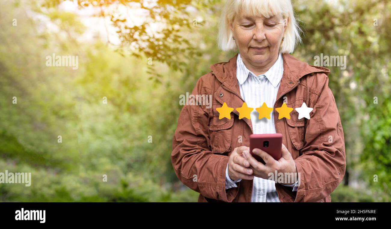 Satisfaction survey concept. Customer service evaluation. By giving the ...