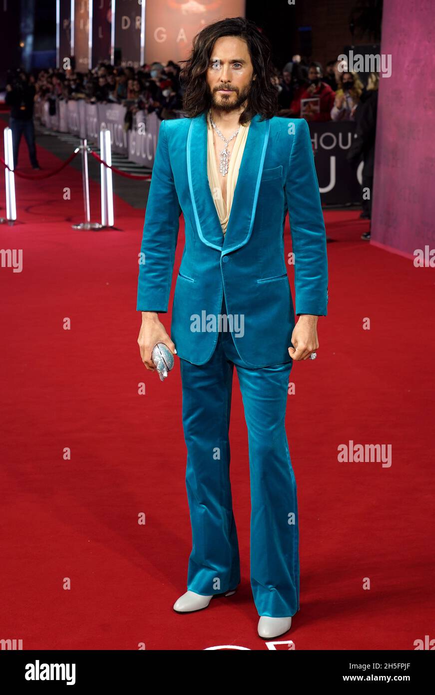 Jared Leto attending the House of Gucci UK Premiere, held at the Odeon ...