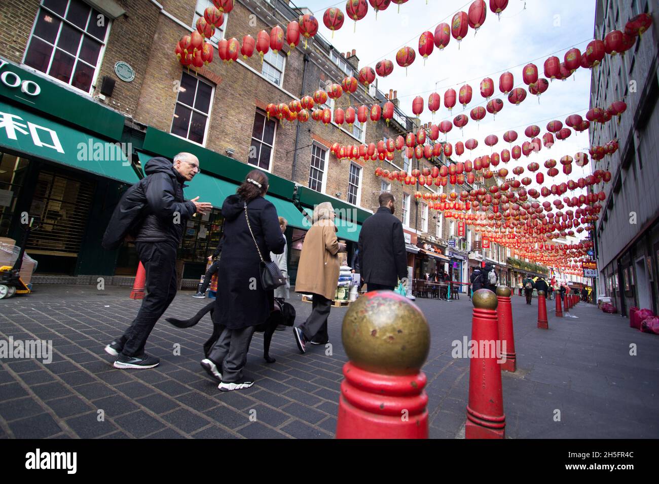 Lisle Street Chinatown London Stock Photo - Alamy