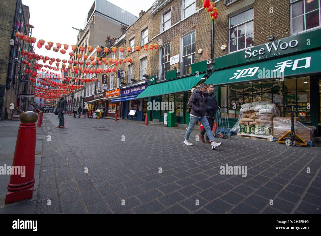 Lisle Street Chinatown London Stock Photo - Alamy
