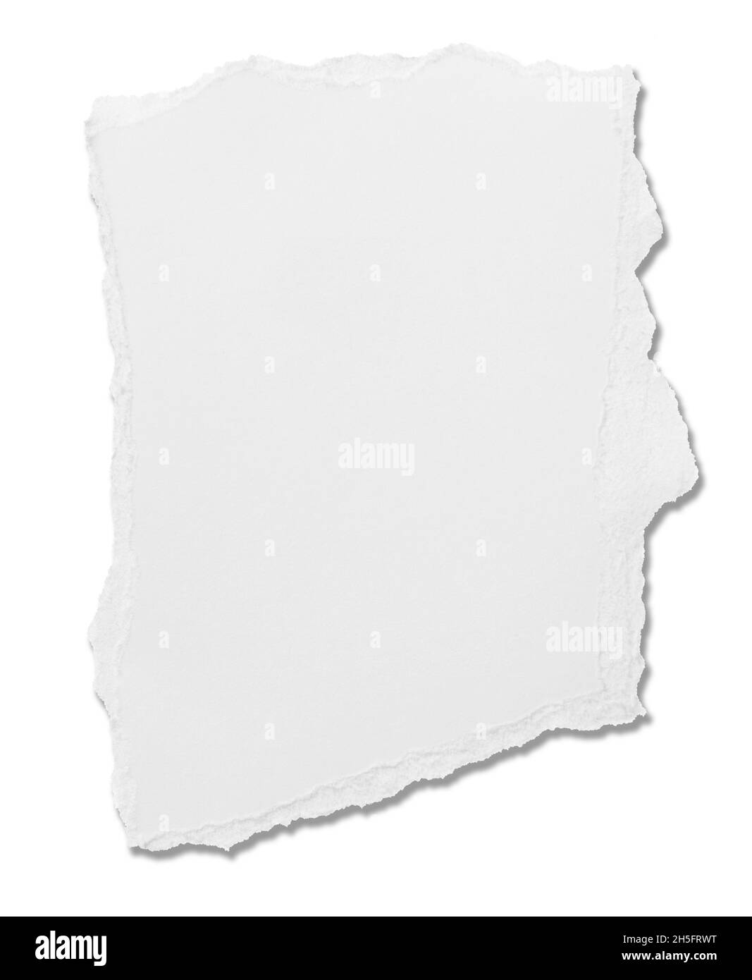 white paper ripped message torn Stock Photo - Alamy
