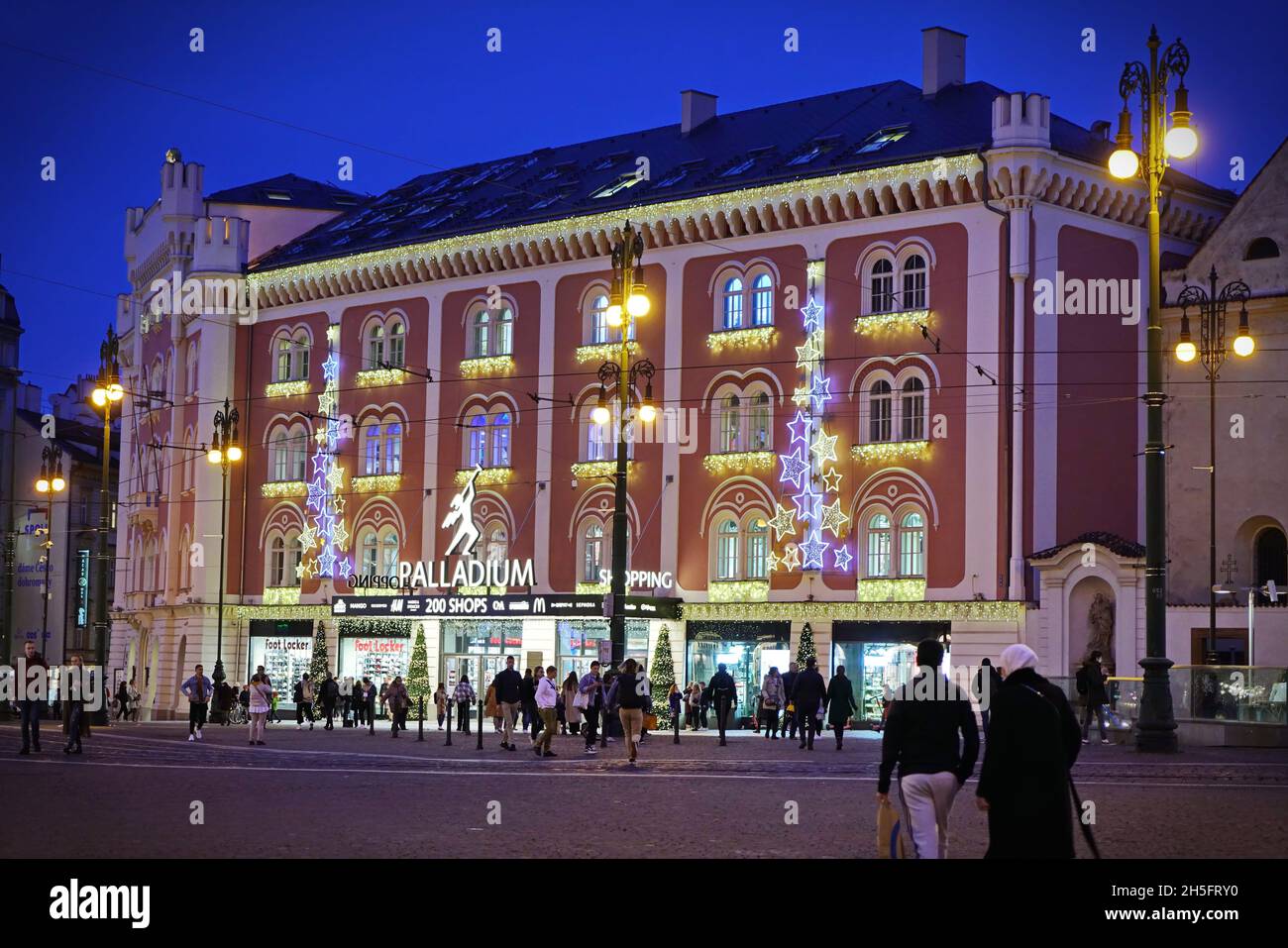 Shopping prague center palladium hi-res stock photography and images ...