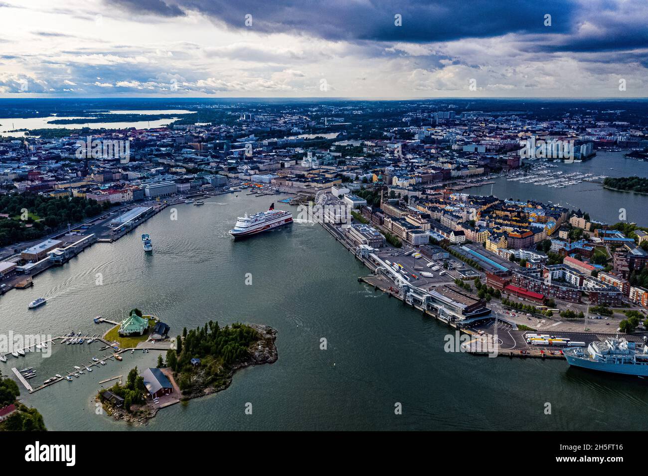 Air View Of Finland