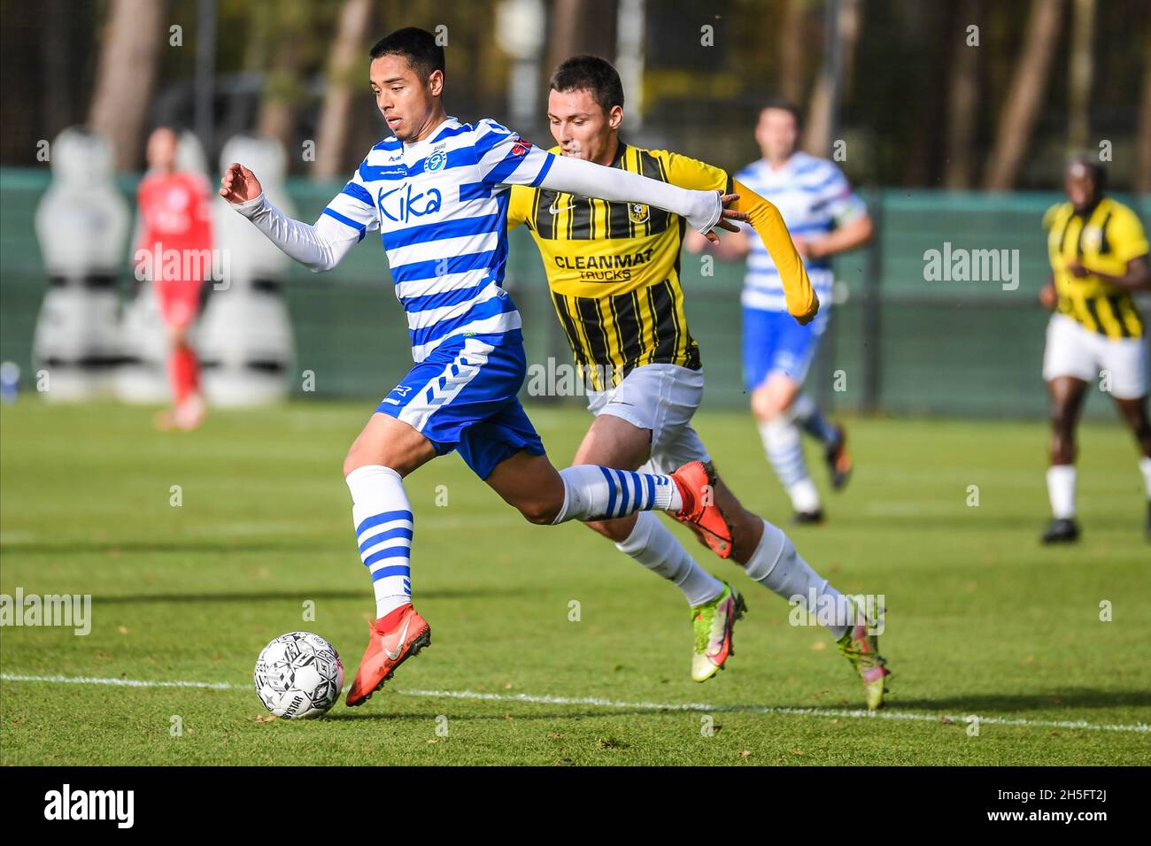 Arnhem, Netherlands, Nov. 09, 2021, Arnhem, NETHERLANDS L-R:Jonathan ...
